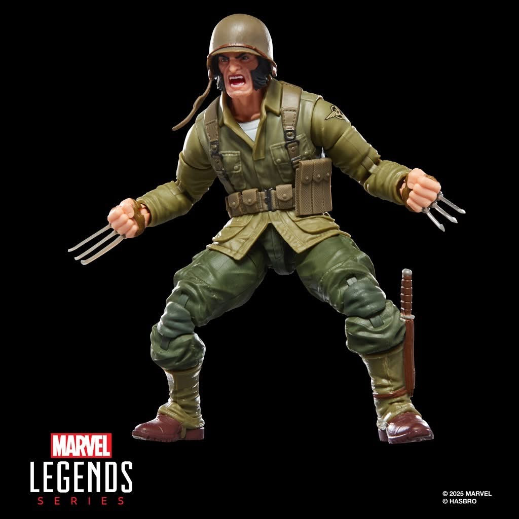 X-Men Marvel Legends Wolverine (WWII Logan) Action Figure (Executioner ...